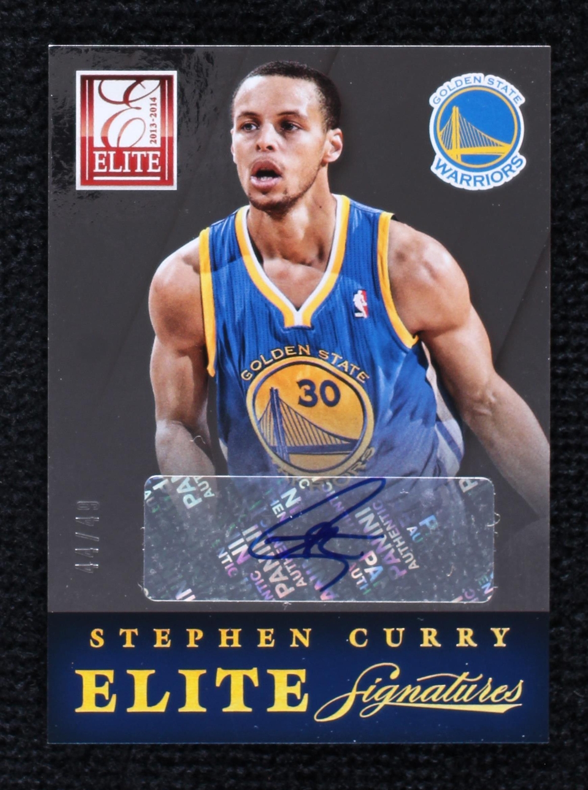 2013-14 Panini Elite - Signatures #30 Stephen Curry /49 (AU) for sale ...