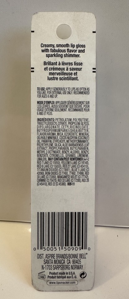 (1) Vintage Bonne Bell Lip Smacker Sparkler Lip Gloss 909 STRAWBERRY | eBay