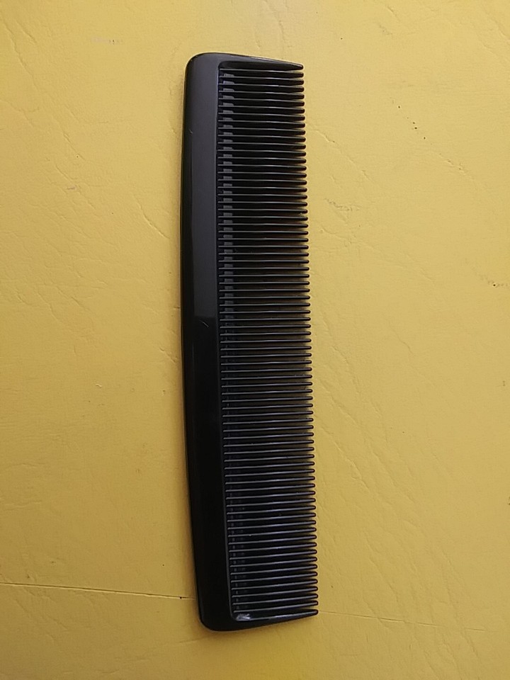 Vintage Genuine Ace Hard Rubber Pocket Comb 5" Black Made USA | eBay