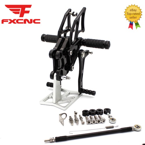 For Kawasaki NINJA 300/250 2013-2017 FXCNC Footpegs Rearset Foot Peg ...