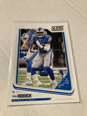 2018 Score Football #111 Theo Riddick Lions | eBay