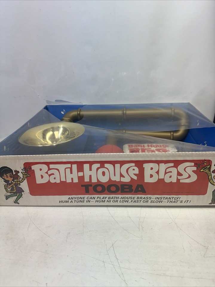 Bath House Brass Tooba 1967 Mattel Musical Instrument Brassoon ...