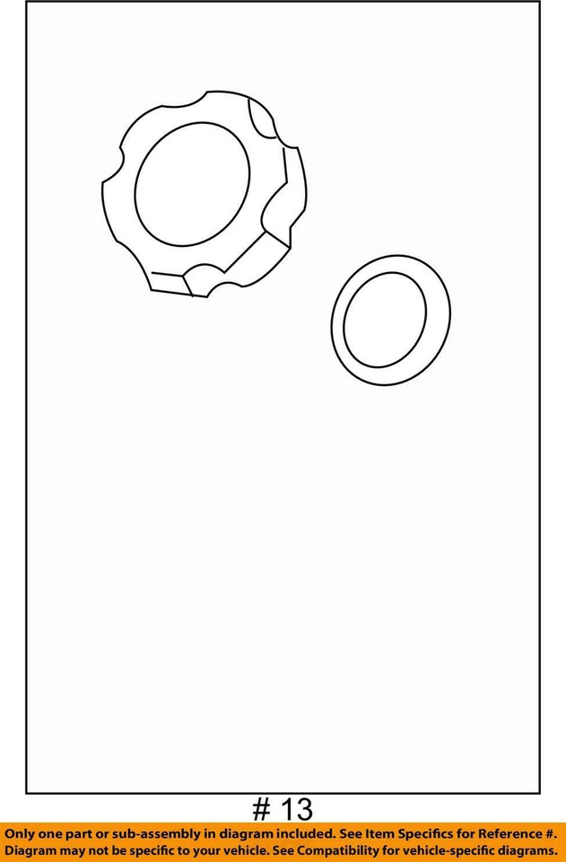 GM OEM 04-20 Avalanche Engine Engine Parts-Filler Cap 12643759 | eBay