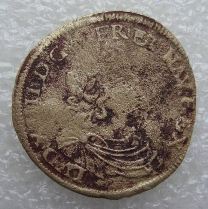 German States Nuremberg Brass Token Louis XIIII Engraver Wolf Laufer ...