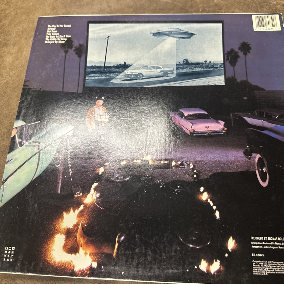 Thomas Dolby In Aliens Ate My Buick 1988 EMI Manhattan Records E1-48075 ...
