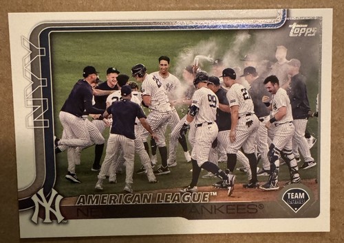 2025 Topps Series 1 #123 New York Yankees Team Baseball Card | eBay