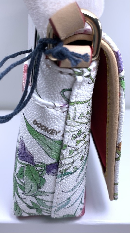 Dooney & Bourke Botanical Collection Betsy Crossbody White Color | eBay