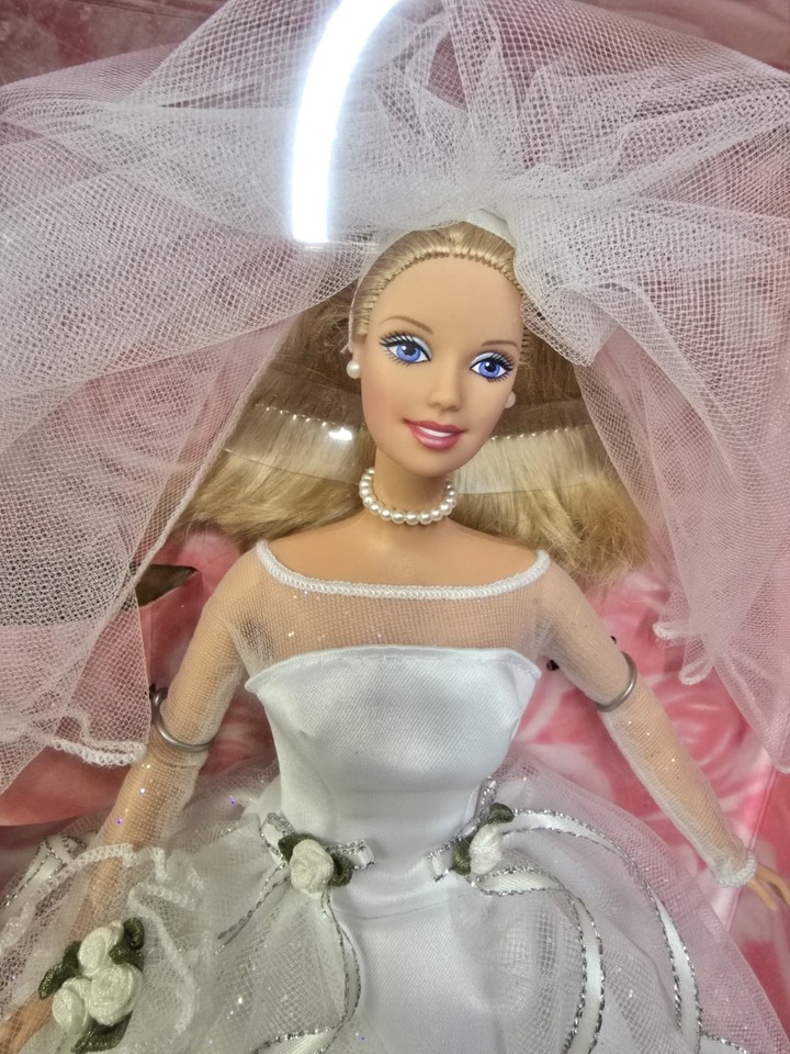 1999 Blushing Bride Barbie Doll Blonde In Box- Box Wear | eBay