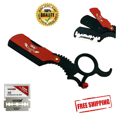 WET BEARD CUT THROAT NAVAJA STRAIGHT RAZOR BLADE HOLDER BARBER SALON ...