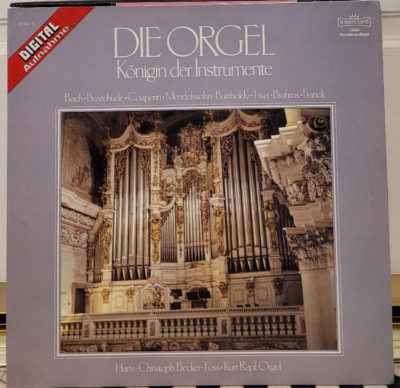Bach - Die Orgel / Königin Der Instrumente 2xLP Intercord Records 26 ...