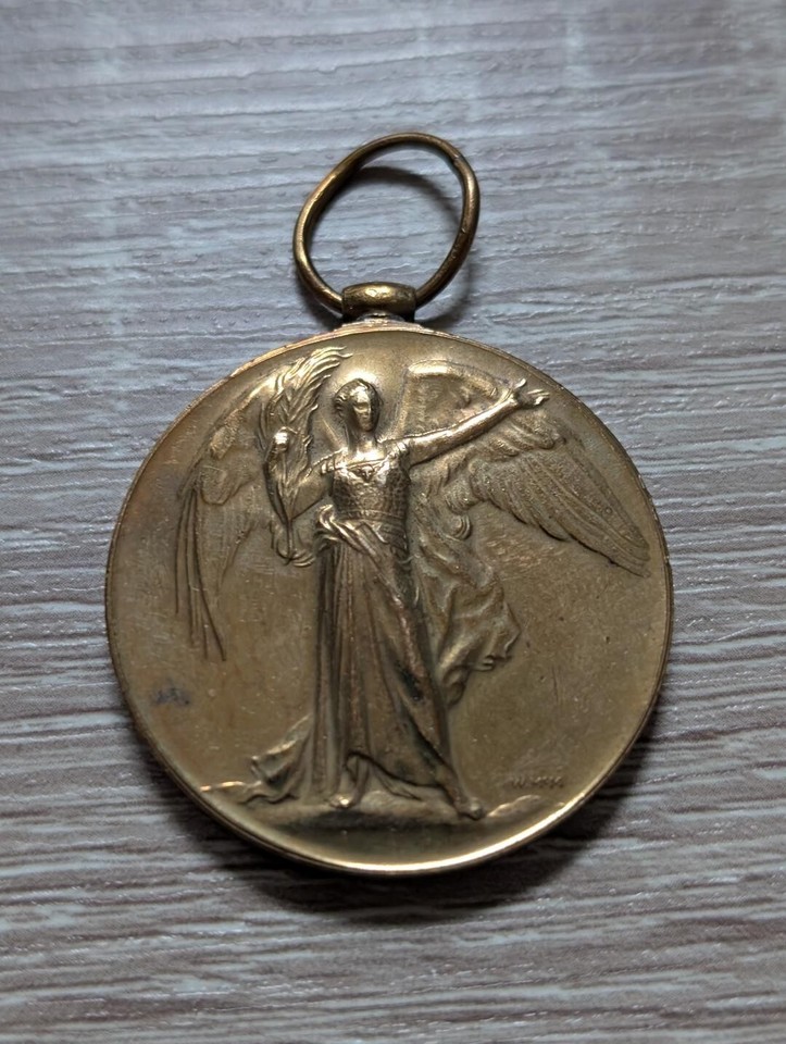 WW1 1914 Mons Star + WW1 Victory Medal + WW1 War Medal Ribbon + Vintage ...