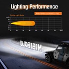 NOVSIGHT CYBER 1 Series 6'' LED Pods Off Road Light with Multi Lighting ...