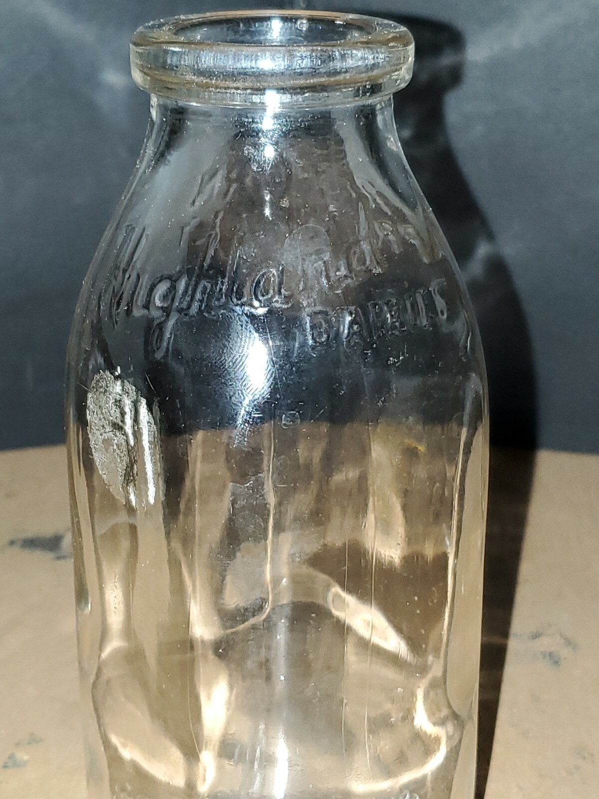 Vintage Pint Size Milk Btl. Highland Dairy Hanover, Pa | eBay