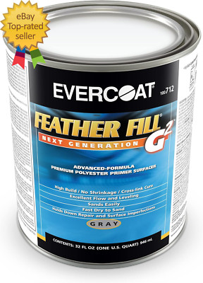 Feather Fill G2 Premium Polyester Primer Surfacer for Fiberglass, SMC ...