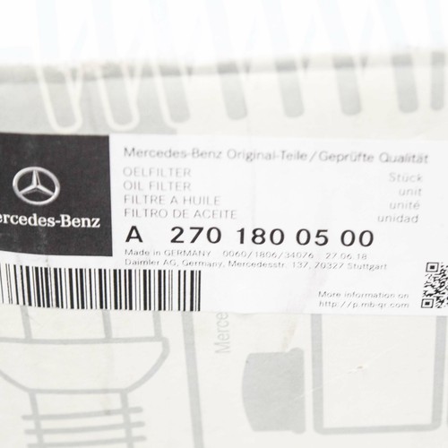 NEW MERCEDES BENZ GLA X156 OIL FILTER HOUSING A2701800500 270-180-05-00 ...