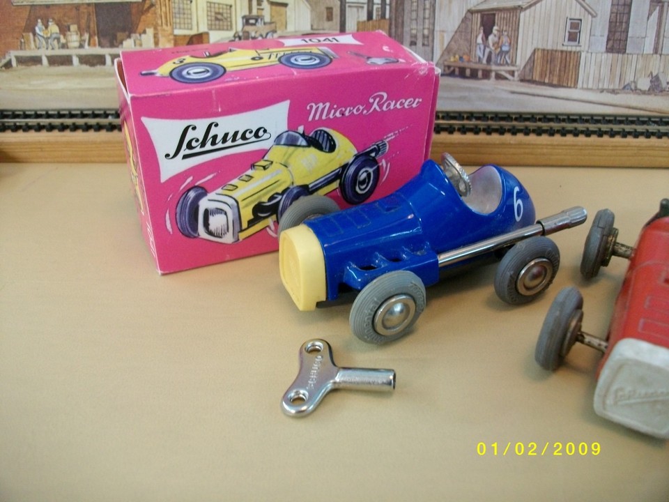 Schuco Vintage Micro Racers Lot of Three-One with Box and Key-Two for ...
