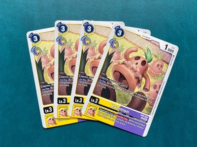 Hanimon EX9-024 Playset Versus Monsters Digimon Card Game x4 | eBay
