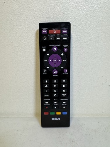 Universal Remote RCA RCRPST06GBE Programmable Control 6 Device ...