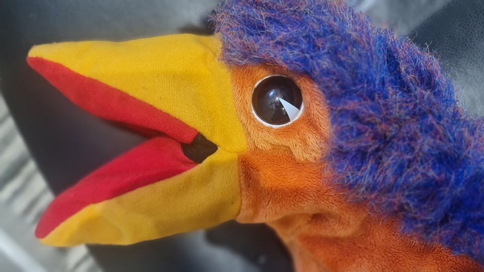 ROD HULL EMU PUPPET LARGE HAND PUPPET | eBay UK