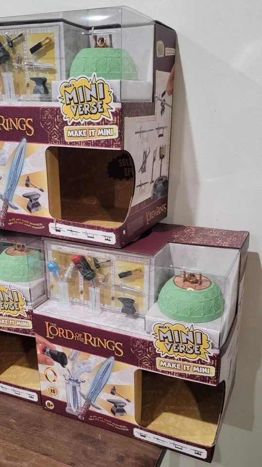 MINIVERSE MAKE IT MINI LORD OF THE RINGS FULL DISPLAY NEW SEALED (Box ...