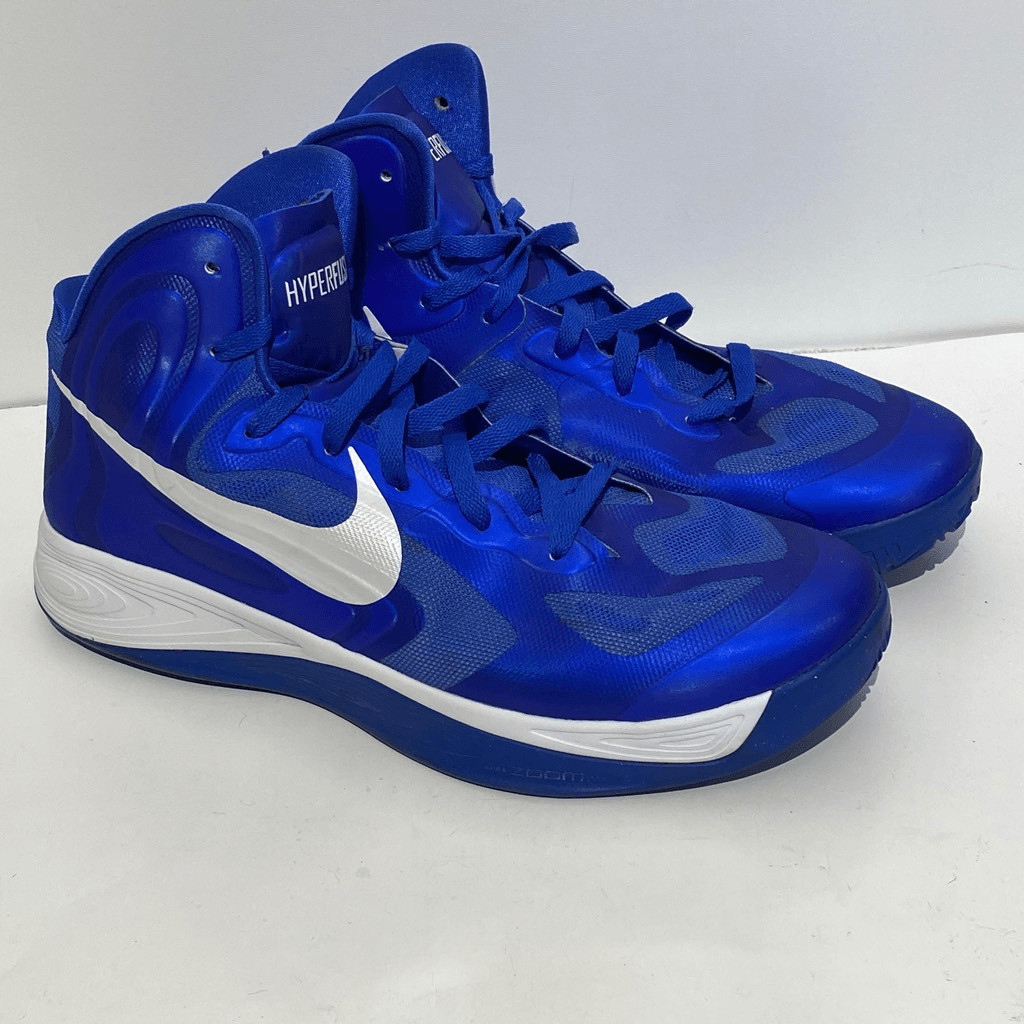 Nike Mens Basketball Shoes Zoom Hyperfuse 2012 Blue S… - Gem