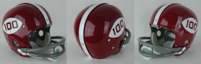 ALABAMA CRIMSON TIDE 1969 Vintage Riddell RK Suspension Football Helmet ...