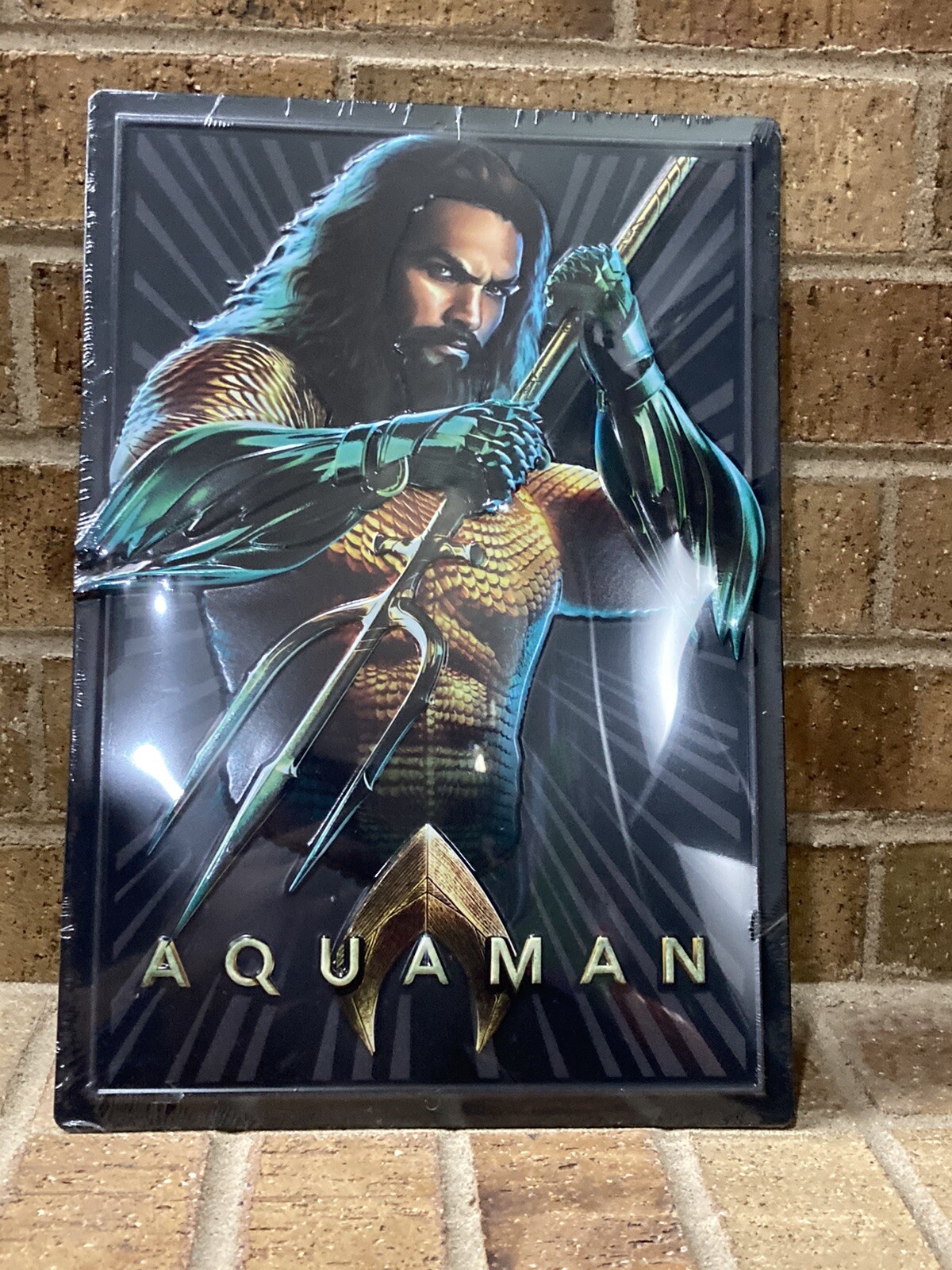 DC Comics Aquaman New 13" X 9" Tin Metal Sign Wall Decor Open Road | eBay