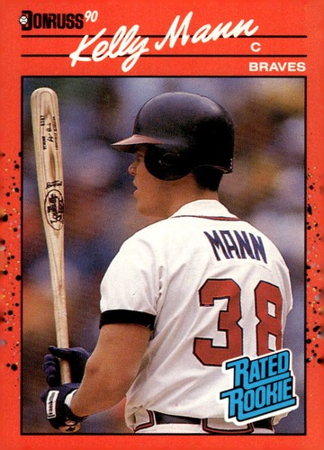 1990 Donruss #46 Kelly Mann - Atlanta Braves | eBay