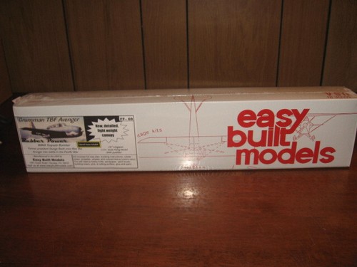 Vintage EASY BUILT MODELS Grumman Avenger FF-69 Airplane Model Kit | eBay