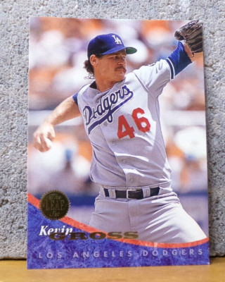 BASEBALL CARD DODGER STADIUM LOS ANGELES DODGERS KEVIN GROSS | eBay