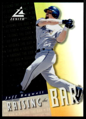 1998 Zenith Raising the Bar 13 Jeff Bagwell Houston Astros | eBay