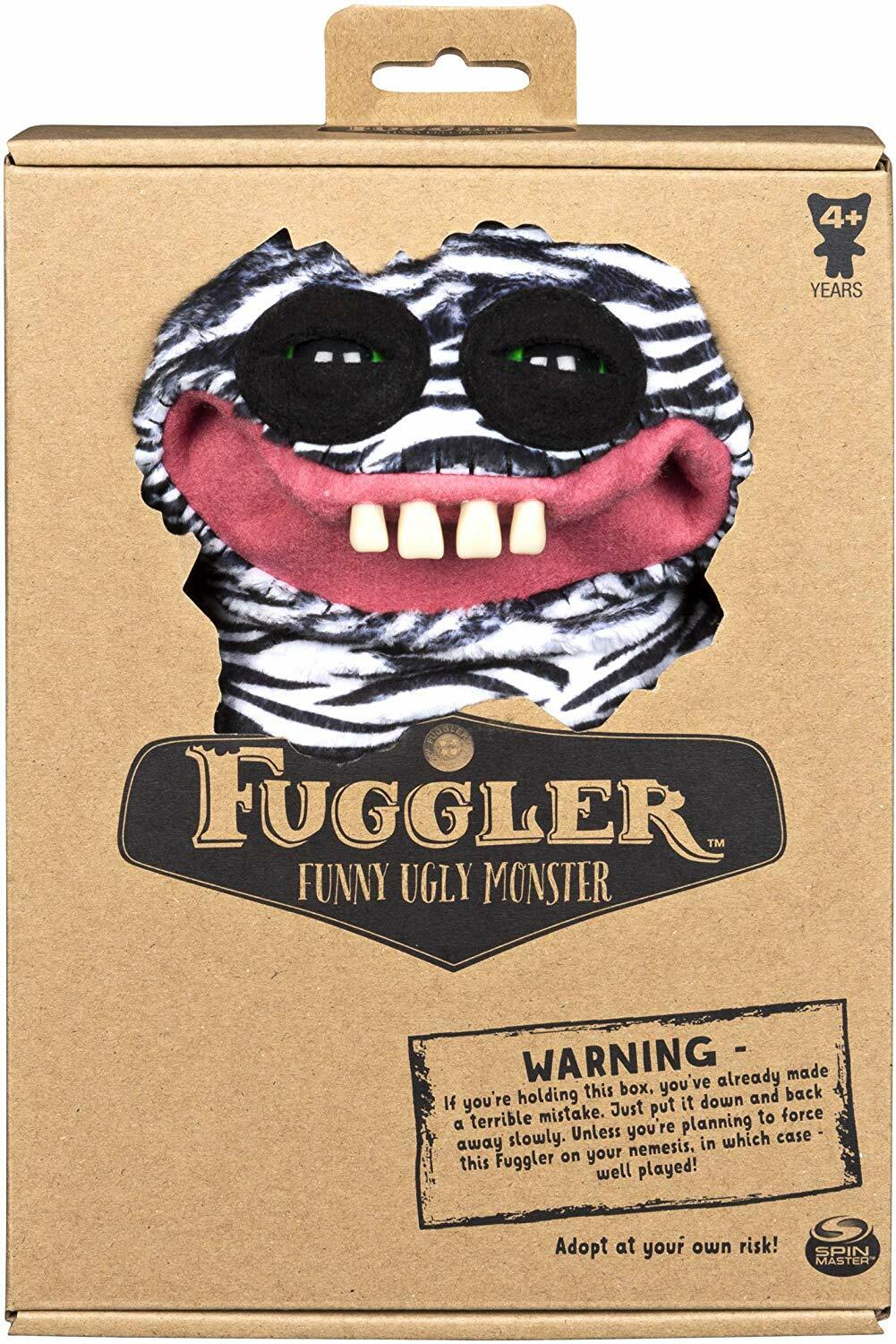 Spin Master FUGGLER Funny Ugly Monster Gray Sickening Sloth 12” Rare ...