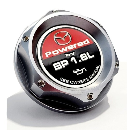 GUNMETAL BILLET ENGINE OIL FILLER CAP FOR MAZDA MIATA MX-5 BP 1.8L NC ...