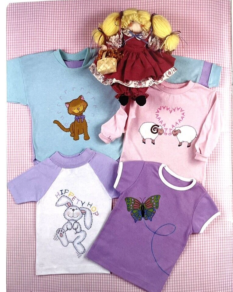 Tole Paint Book Vtg 1989 Carol Stevens TOOT, POP HIPPITY HOP Decorative ...