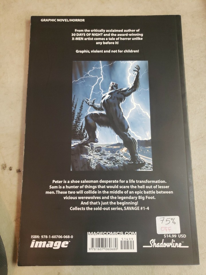 SAVAGE Dan Wickline 2009 Image Comics | eBay