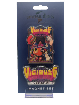 Universal Studios Despicable Me Vicious 6 Logo Layered 3D Magnet Set | eBay