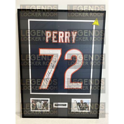 Framed William “The Refrigerator” Perry Autographed Jersey | eBay