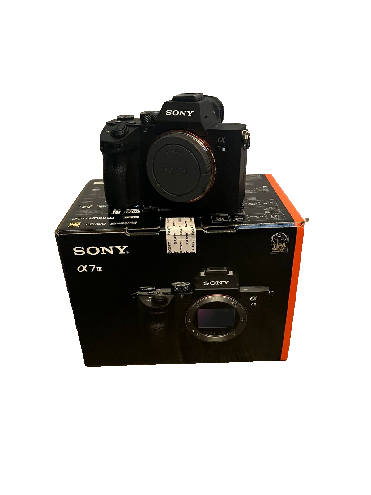 Sony Alpha a7 III 4K 24MP Full-Frame Mirrorless Digital Camera Black ...