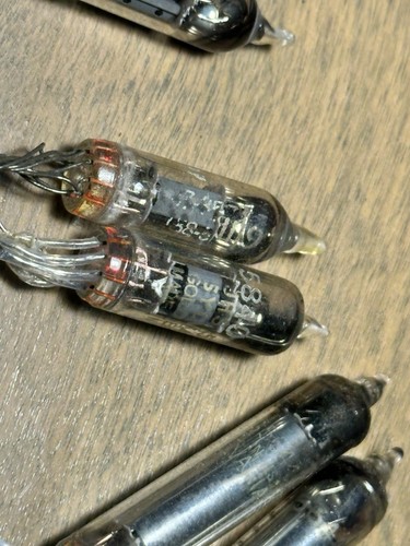 (14) NOS GE Sylvania JHS 5644, 6112 5840 6111 6021 5896 6021 Mini Tube ...