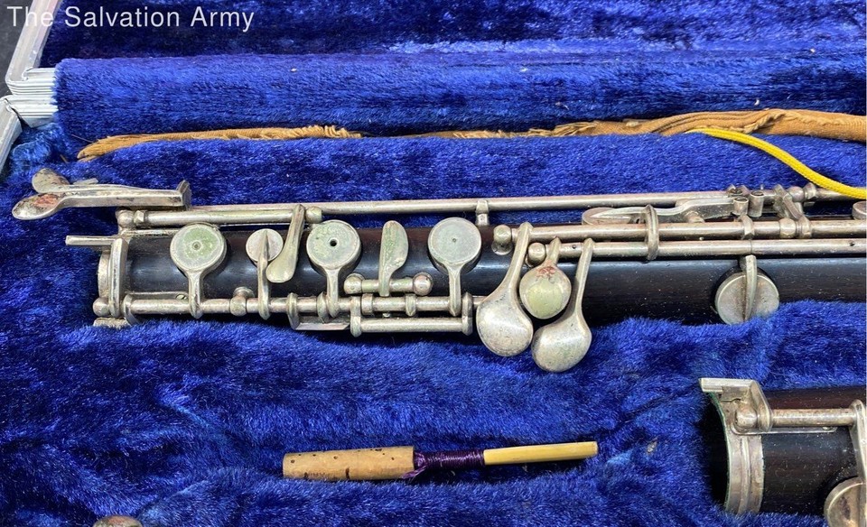 D. Noblet Oboe Black Woodwind Instrument Alto Clarinet With Carrying ...