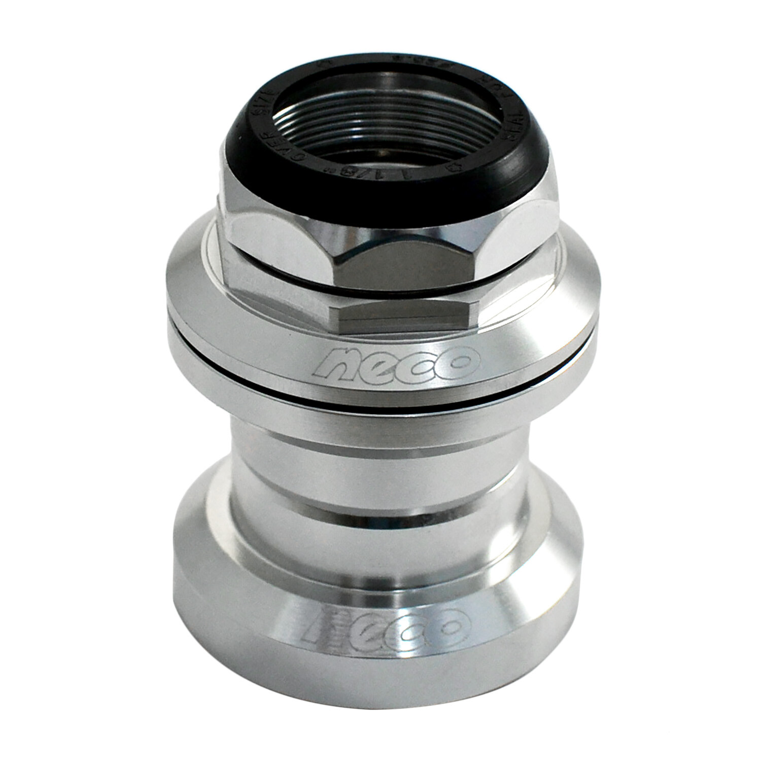 NECO 1-1/8" Threaded Headsets Bearing External Cup , Silver | eBay
