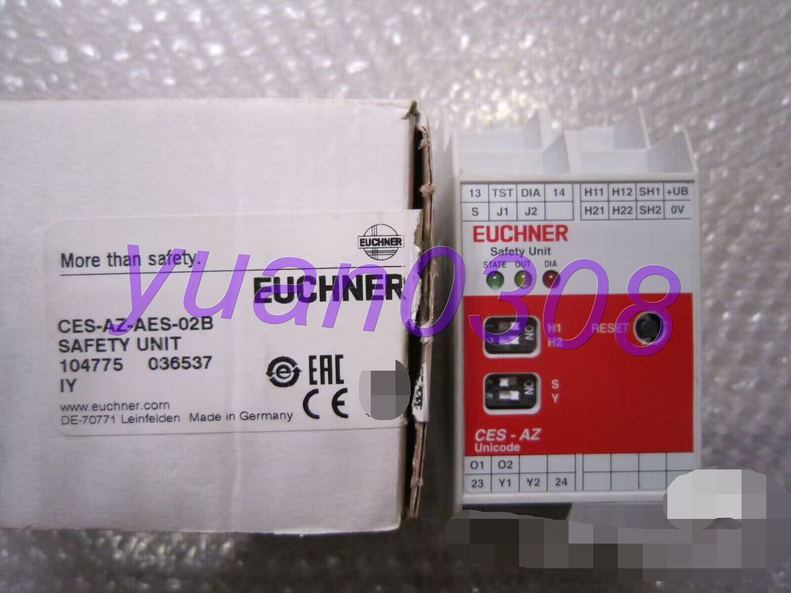 NEW EUCHNER CES-AZ-AES-02B 104775 security module DHL Fast delivery | eBay
