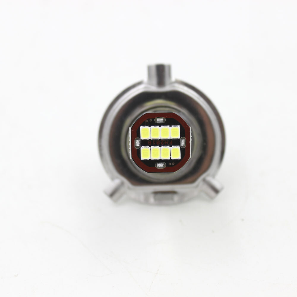 DC 6V 56SMD H4 LED Lamp Motorcycle Headlight Bulb 10W 850LM White High ...