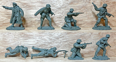 Conte Collectibles WWII German Inf set #3 - 16 in all 8 poses 54mm MINT ...