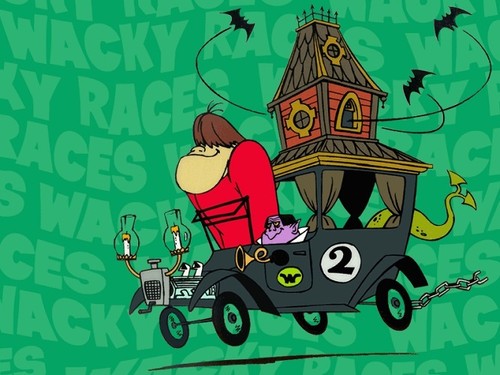 Hanna Barbera STYLE GUIDE PLATE - GRUESOME TWOSOME w CREEPY COUPE Wacky ...