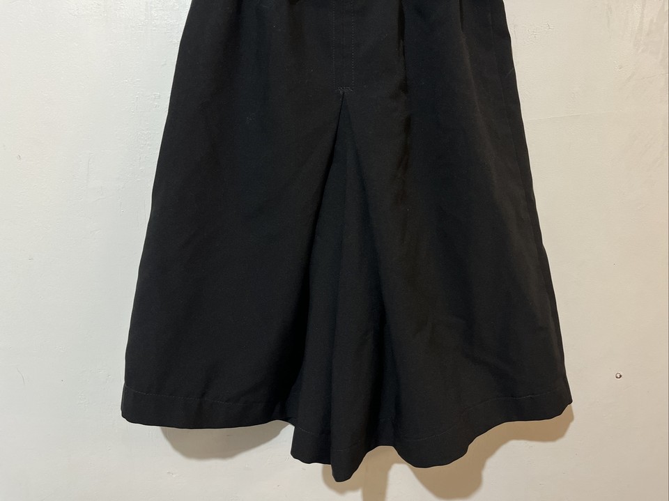 Girls A-Line Culottes Split Skirt Size 4T-5T Black Below Knee Homemade ...