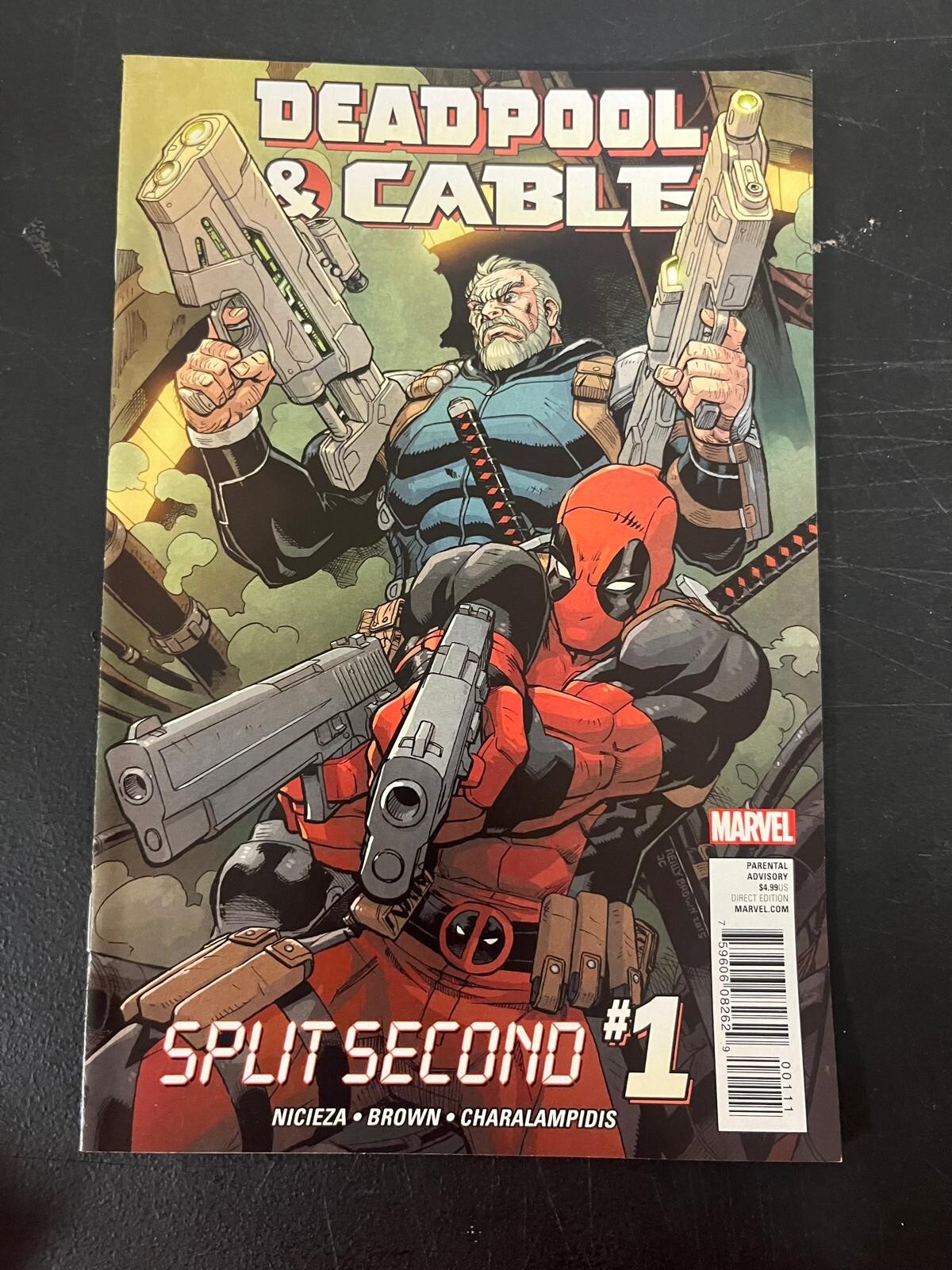 DEADPOOL AND CABLE SPLIT SECOND #1 Marvel Comics | eBay