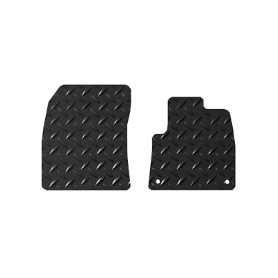 Tailored Car 3mm Rubber Mats, Fits Peugeot Partner 2019 Mats 2 pcs ...