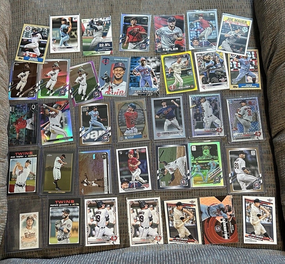 Minnesota Twins Team 50+ Card Lot MLB Baseball Cards Stars RCs Lot READ ...