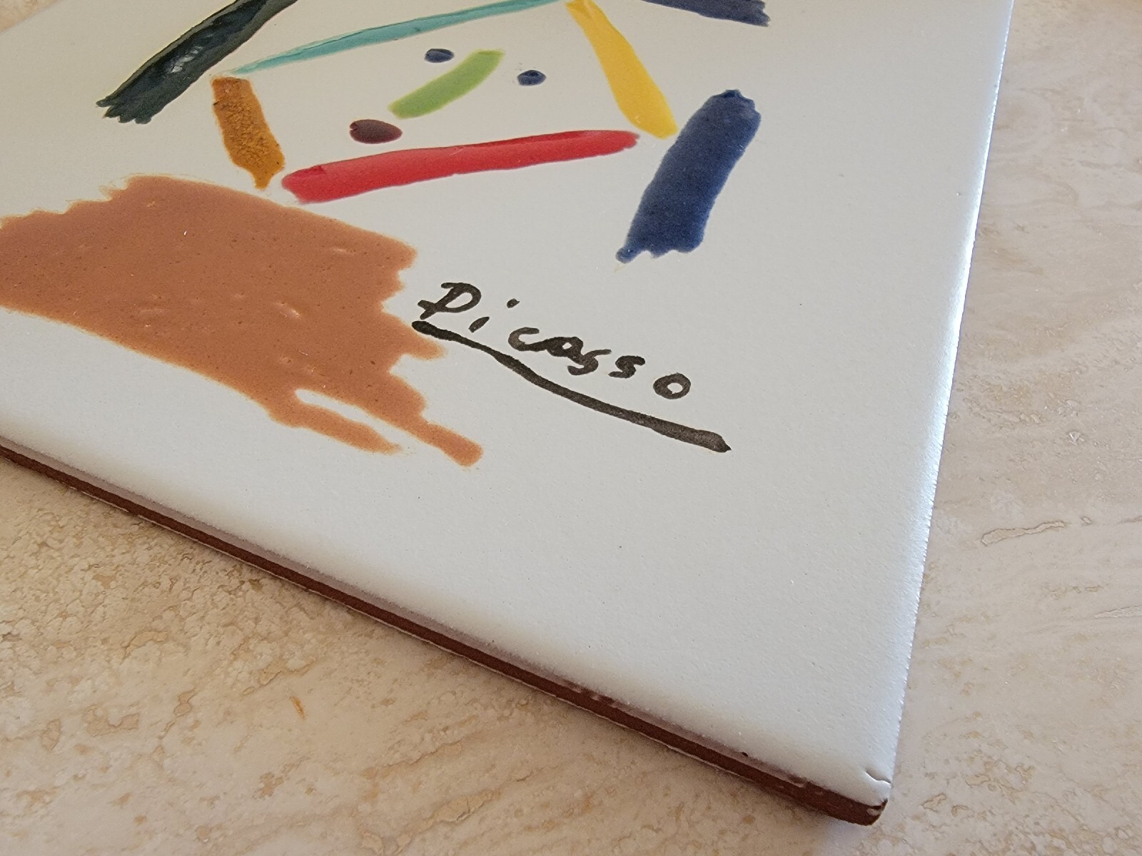 La Monja The Nun PABLO PICASSO Art Ceramic Tile Villarreal Castellon ...